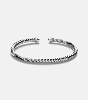 David Yurman Cable Flex® Sterling And 14kt Gold Cuff Bracelet