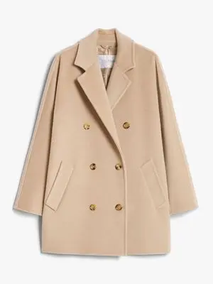 Max Mara 101801 Icon Short Coat - Ecru