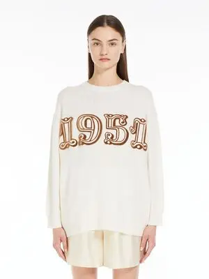 Max Mara Wool And Cashmere Jumper - White