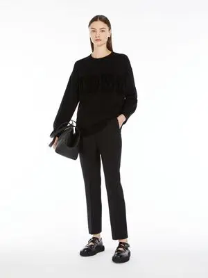 Max Mara Wool And Cashmere Jumper - Black
