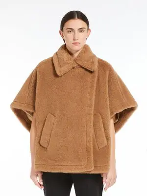 Max Mara Teddy Fabric Cape