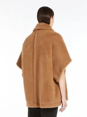 Max Mara Teddy Fabric Cape