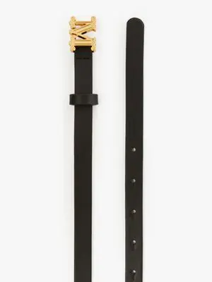 Max Mara Monogram Leather Belt