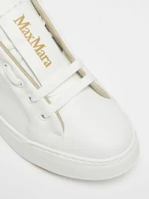 Max Mara Leather Sneakers