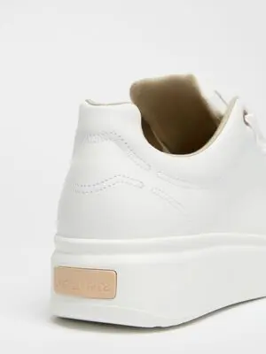 Max Mara Leather Sneakers