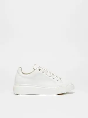 Max Mara Leather Sneakers