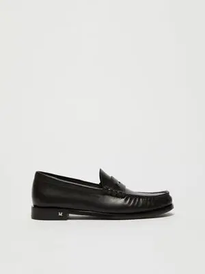 Max Mara Classic Leather Loafers
