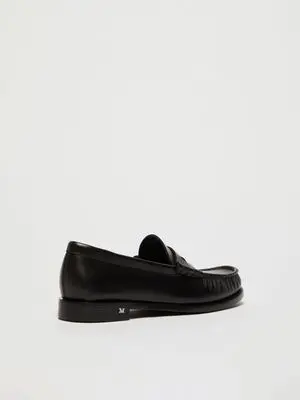Max Mara Classic Leather Loafers