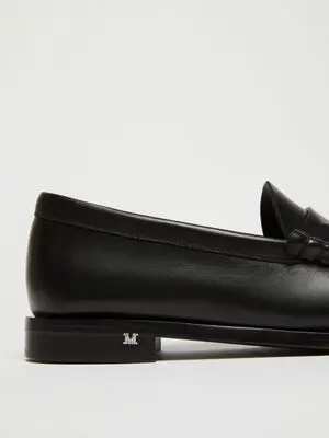 Max Mara Classic Leather Loafers