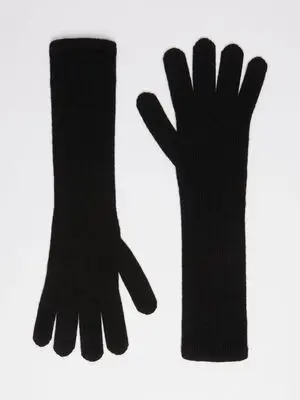 Max Mara Cashmere Gloves - Black
