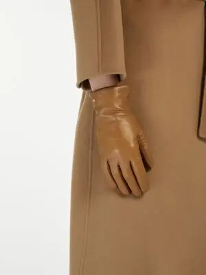 Max Mara Nappa Leather Gloves