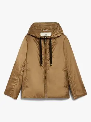 Max Mara Padded Water-repellent Jacket - Caramel
