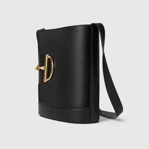 Gucci 73 Medium Bucket Bag - Black | Editorialist