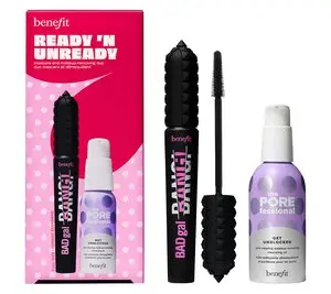 BENEFIT COSMETICS Ready 'n Unready Mascara & Cl Ansing Oil Set - One-color