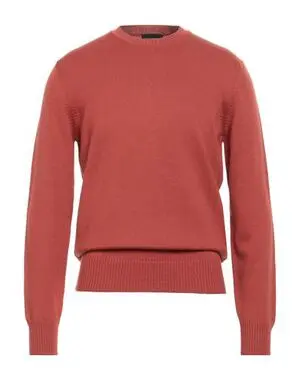 Emporio Armani Virgin Wool Sweater - Red