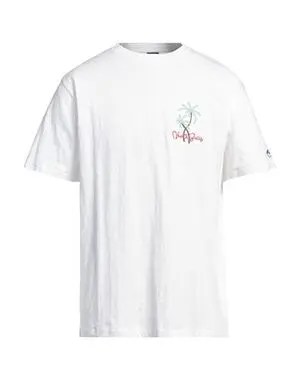 NORTH SAILS Man T-shirt Turquoise Size Xs Cotton White