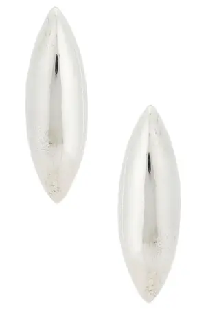 Magda Butrym Sculptural Dangle Earrings - Silver