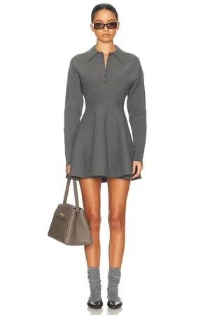 HELSA Saffron Mini Knit Dress