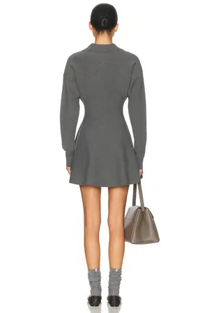 HELSA Saffron Mini Knit Dress