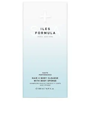 ILES FORMULA Hair + Body Cleanse With Body Sponge - N,a