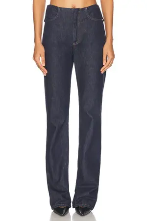 Sportmax Aligi Split Hem Leg Jeans