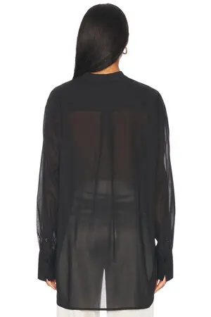 TOTEME Stand Collar Top
