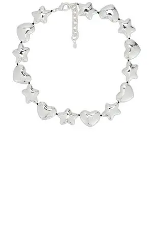 Sandy Liang Beans Necklace - Silver