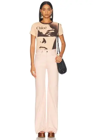 Chloé Portrait Print Tee