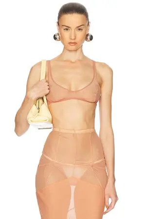 Attico Bra Top - Peach