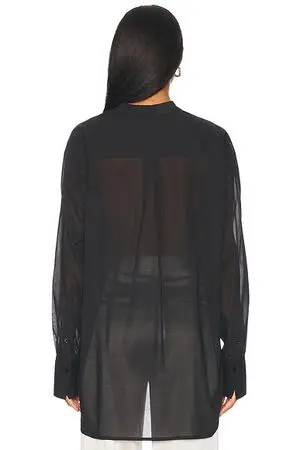 TOTEME Stand Collar Top