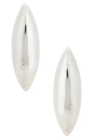 Magda Butrym Sculptural Dangle Earrings - Silver
