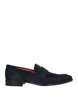 Santoni Square Toe Loafers