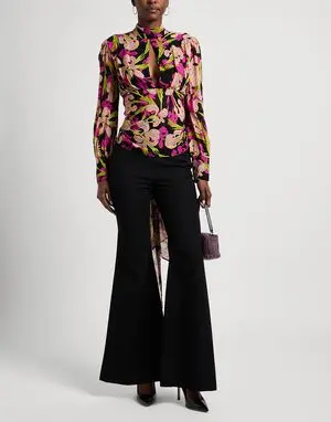 Pinko Crepe Floral-print Top