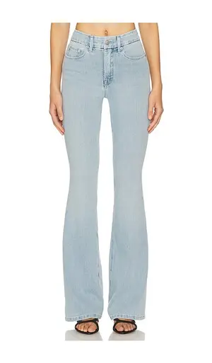 Good American Good Legs Flare Jeans - Blue