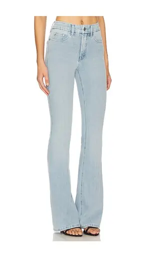 Good American Good Legs Flare Jeans - Blue