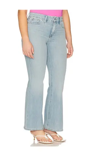 Good American Petite Flare Jeans