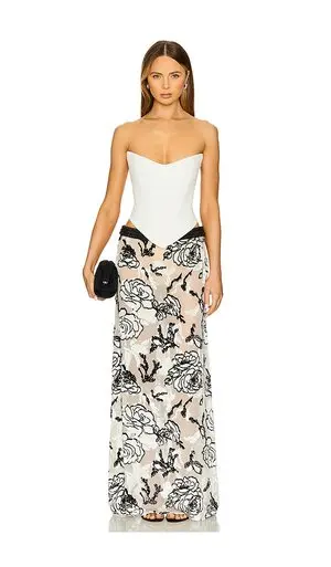 NUE STUDIO Camellia Corset Top