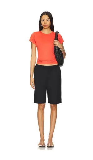 Eterne Fitted Crewneck Short Sleeve T-shirt