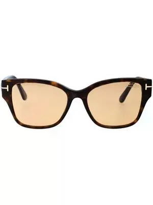 TOM FORD Square-frame Sunglasses - Brown