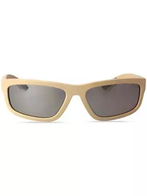 Prada Rectangle-frame Sunglasses - Neutrals