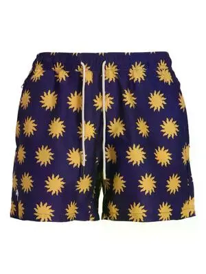 OAS Company Sunday Sun Swim Shorts - Yellow