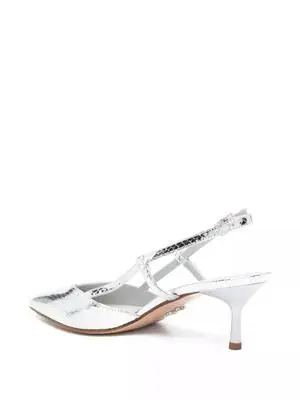 SERGIO LEVANTESI 60mm Chantal Pumps - Silver