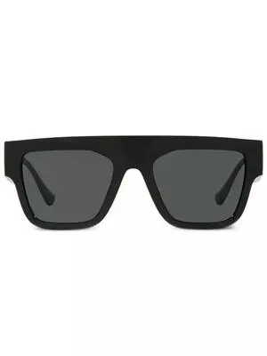 Versace Rectangle-frame Sunglasses - Black