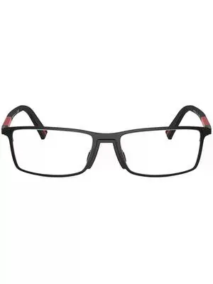 Prada Ps 53qv Rectangle-frame Glasses