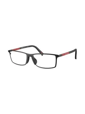 Prada Ps 53qv Rectangle-frame Glasses