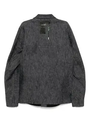 Boris Bidjan Saberi Denim Jacket - Blue