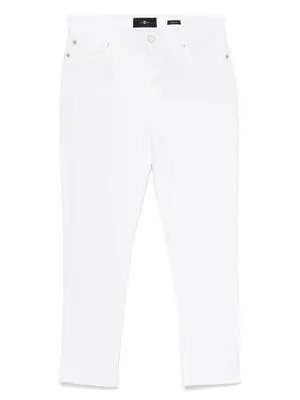 7 For All Mankind Josefina Jeans - White