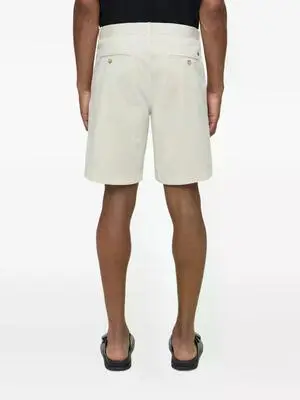 Closed Logo-patch Shorts - White