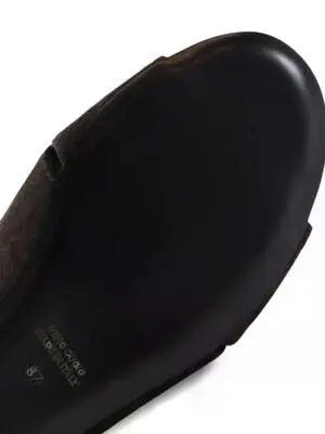 NOTABENE Fanny Twist-detail Slide Sandals