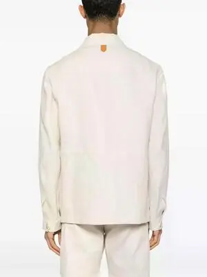 Canali Linen Shirt Jacket